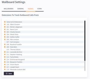 Wallboard Layout 5 - Outbound Wallboard - JEDWare